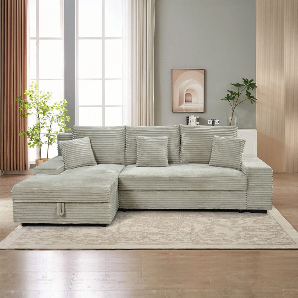 Tilia Corduroy Sofa Bed - Homemaker