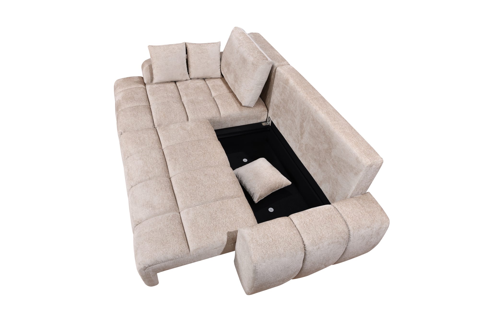 Symphony Sofabed with Pull-Out Bed and Storage - Homemaker